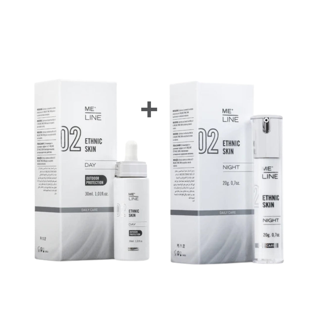 Rutina para tratar manchas/Melasma MeLine Ethnic Day & Night - Para Pi